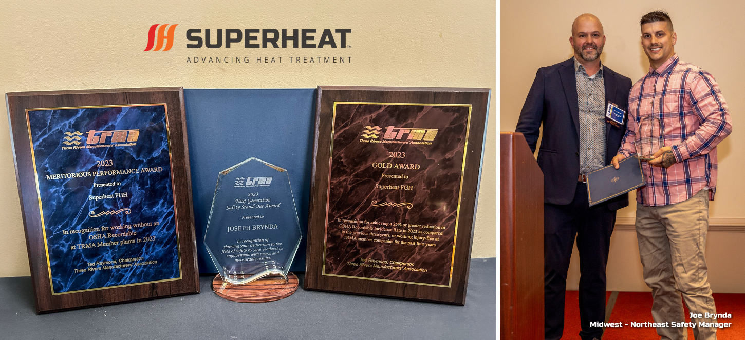 Superheat Receives Meritorious Performance and Gold Awards | Superheat