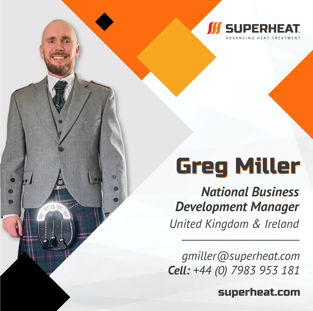 Employee Spotlight: Greg Miller, UKE & IRE BDM | Superheat