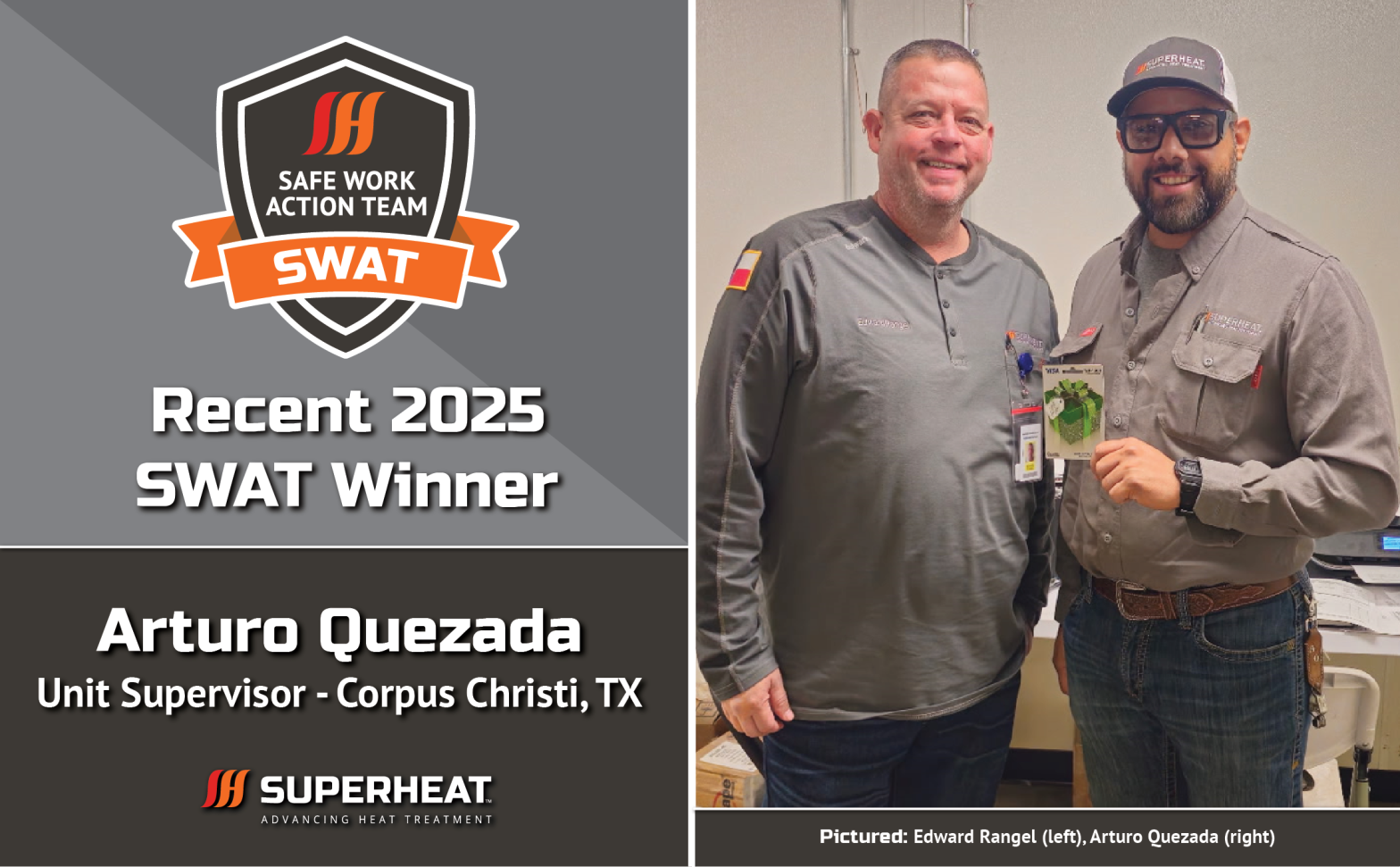 Recent SWAT Winner for Safe On-site Heat Treatment | Superheat